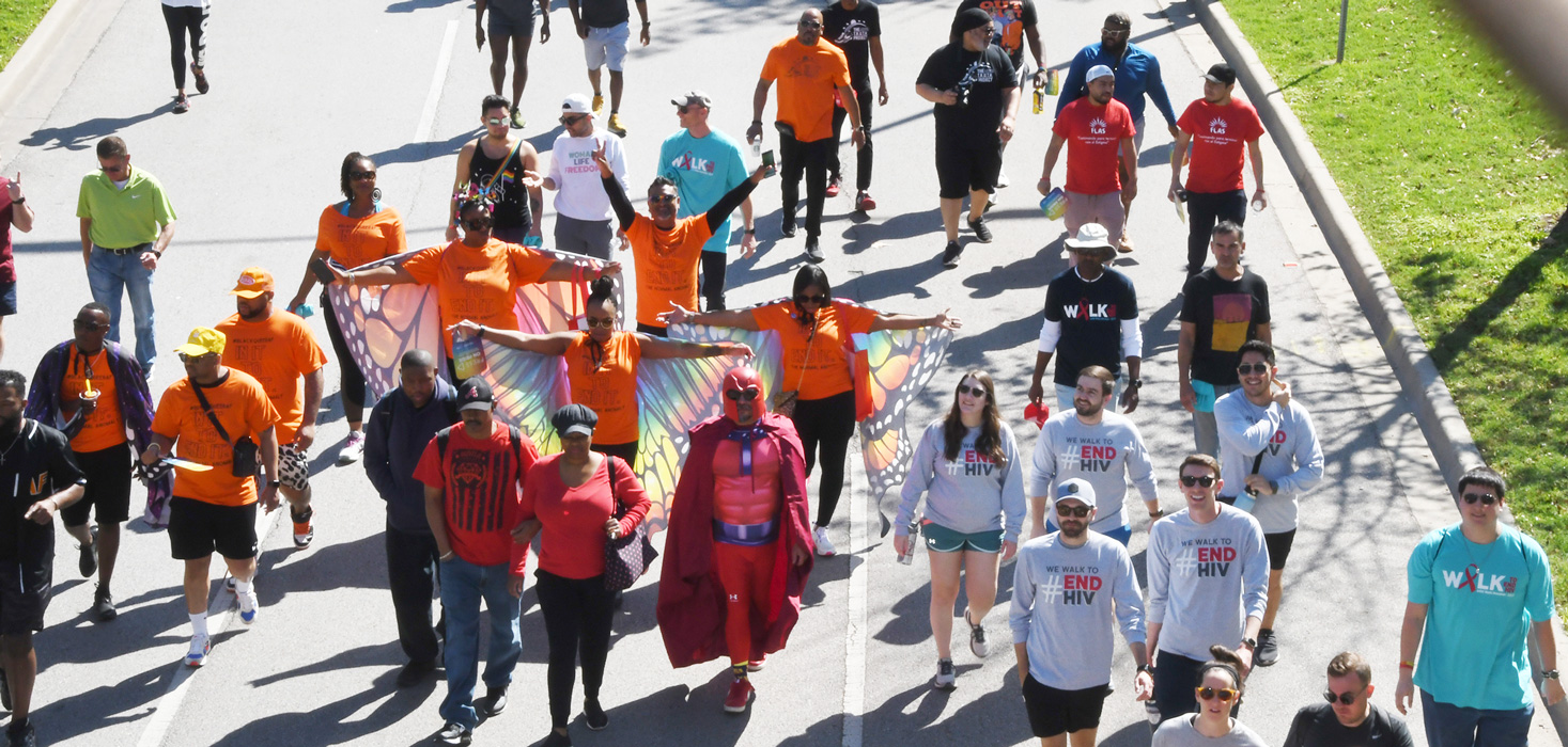 Houstonians Hit the Streets for the 35th Annual Walk to End HIV ...