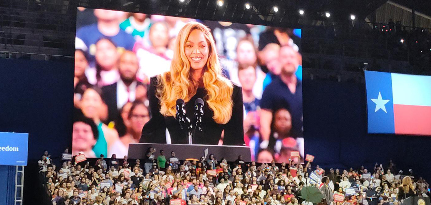 Beyoncé Endorses Kamala Harris for President at Packed Houston Rally ...
