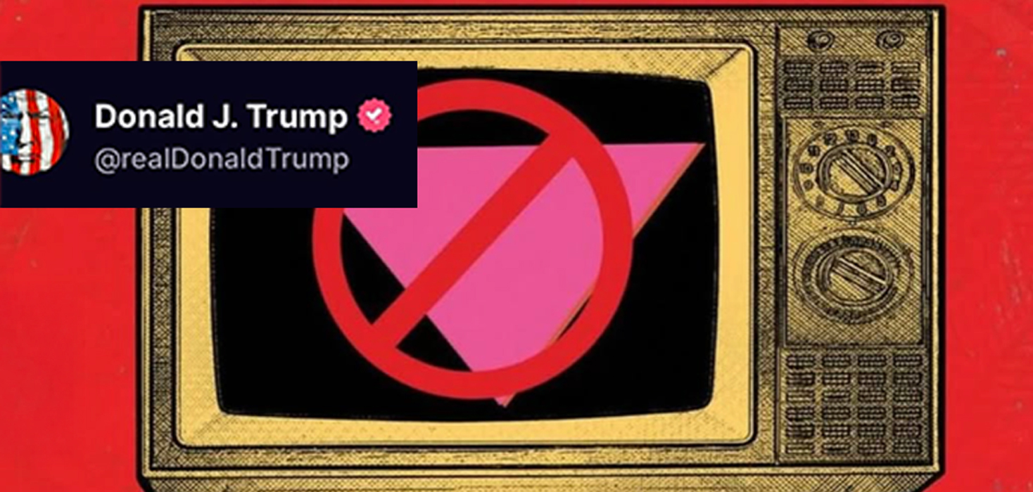 Trump’s Use of the Pink Triangle Is a Dangerous Dog Whistle – OutSmart ...