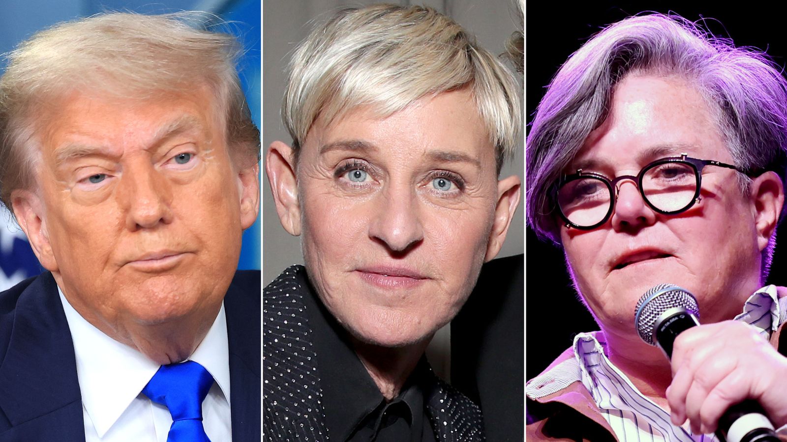Ellen DeGeneres Backs Rosie O’Donnell after Trump Threatens Citizenship ...